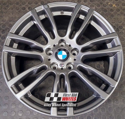 R354FG Swap BMW 3/4 SERIES 4x 19" GENUINE STYLE 403M FERRIC GREY ALLOY ...