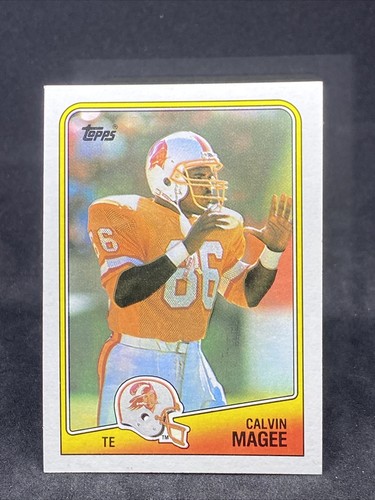 CALVIN MAGEE 1988 Topps NFL Football #356 BUCS BUCCANEERS | eBay