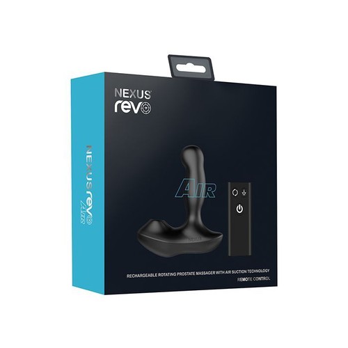 Nexus Revo Air Rotating Prostate Massager w/Suction Black | eBay