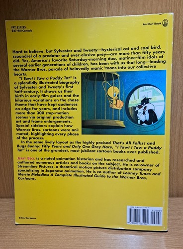 "I Tawt I Taw A Puddy Tat" Book Jerry Beck Tweety Looney Tunes ...