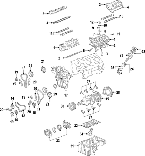 Genuine GM Engine Piston Ring Kit 92068453 | eBay