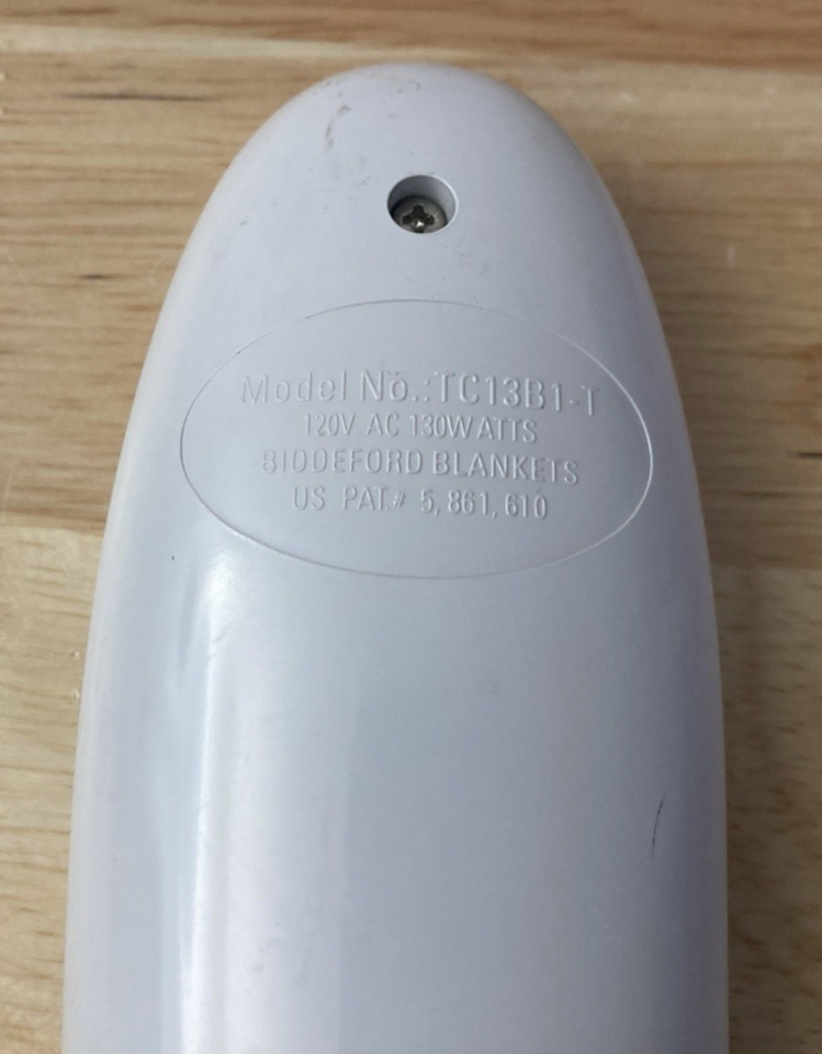Biddeford TC13B1-T Electric Blanket Controller Control 4-Prong (Tested ...