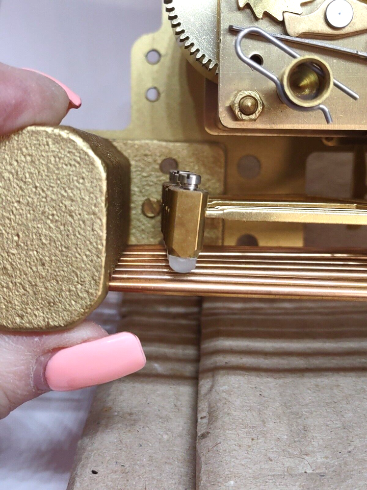 Vintage NOS KIENINGER J1220 07 Triple Chime Clock Movement W/Chime ...