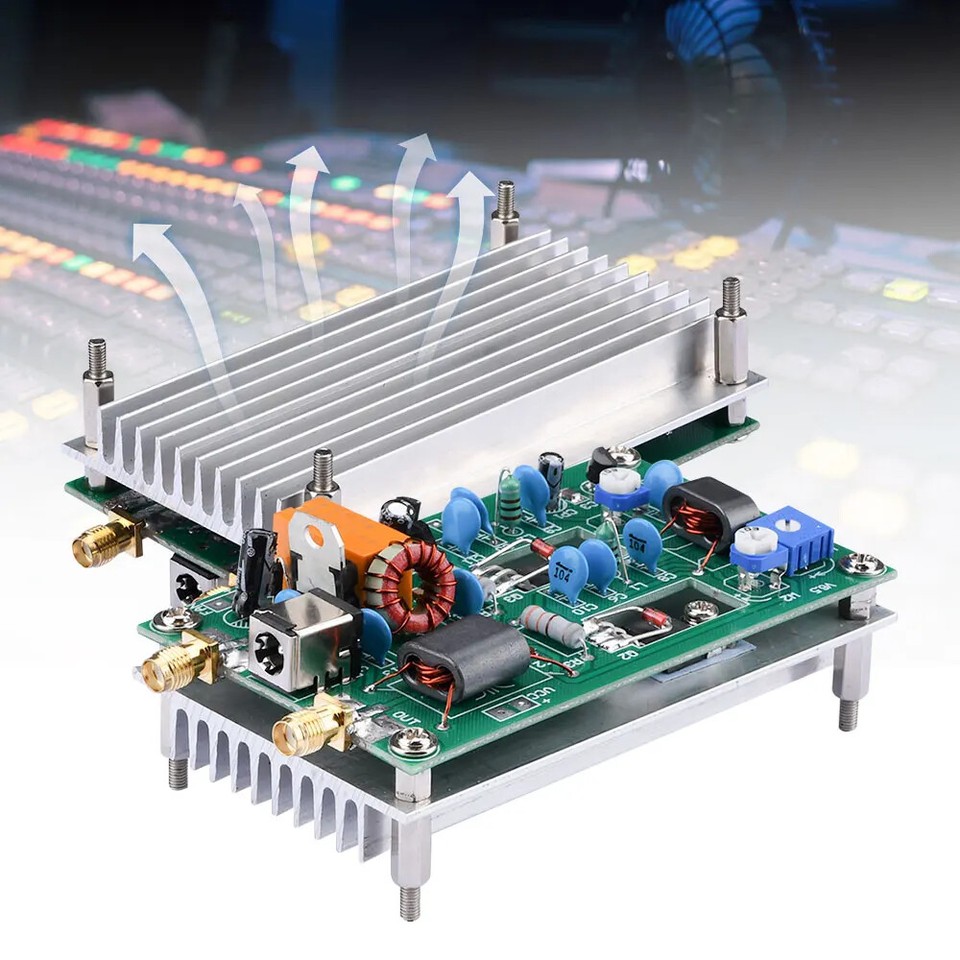 DC 12V~13.8V Shortwave Amp Module Filter SSB CW Linear HF Power ...