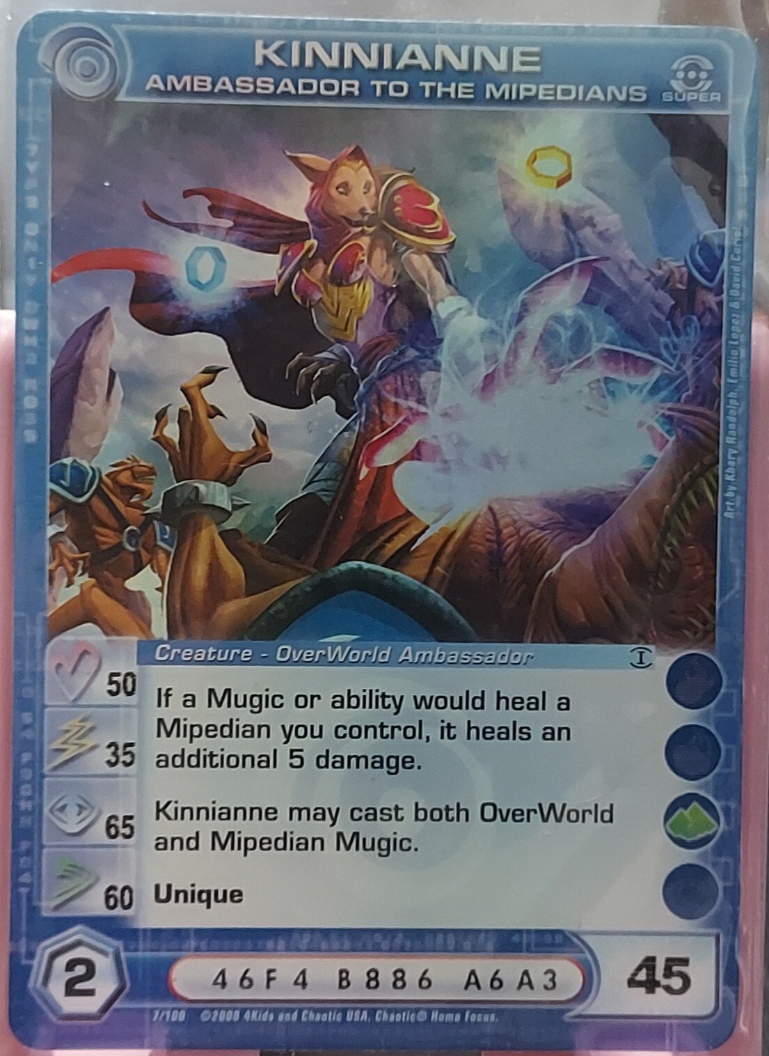 Chaotic 7/100 Kinnianne Ambassador SS Unused Code | eBay