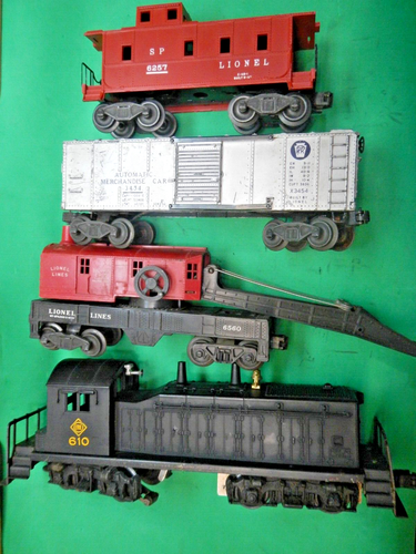 LIONEL 610 ERIE NW2 SWITCHER & CARS | eBay