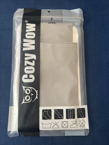 Cozy Wow Tights Grey 2X/3X Run Resistant Footed High Waist Tights nylon ...