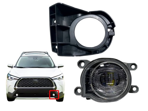 Fits 2022-2024 Toyota Corolla Cross XLE Front Bumper Fog Light W ...