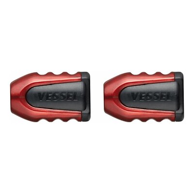 Vessel Tools NMCP2PRE Screw Mag Catcher Premium Set, Red, 2 Pc. | eBay