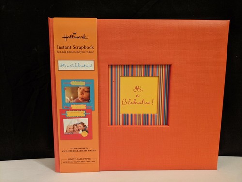 Hallmark Instant Scrapbook Photo Album ~ Celebration Party Birthday ...
