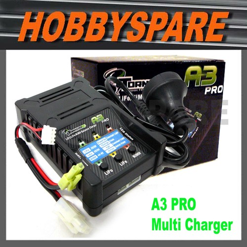 TORNADO A3PRO FAST RC CAR BATTERY CHARGER NiMH LiPO TAMIYA + MINI ...