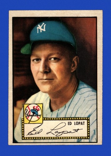 1952 Topps Set-Break # 57 Ed Lopat VG-VGEX (crease) *GMCARDS* | eBay