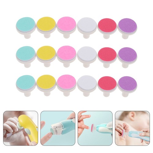 18Pcs Simple Electric Baby Nail Grinding Machine Grinding Heads | eBay