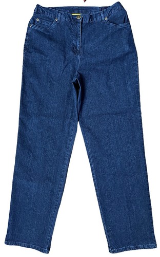 Ruby Road Size 8 Mid-Rise Mid-Calf CAPRI JEANS + Relaxed Hip Stretch ...
