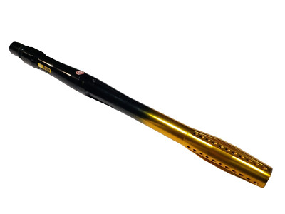 NICE 14 inch Gold Fade Spyder Thread Paintball Gun EVIL Pipe 2 Piece ...
