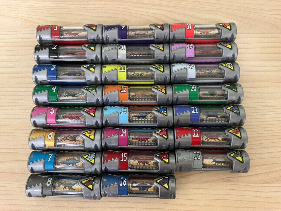 Power Rangers Dino Charge Zyudenchi 1-23 Set Kyoryuger Dino Charger ...