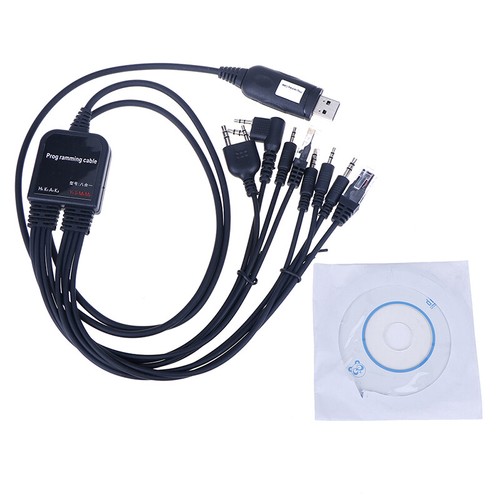 8 in 1 Computer USB Programming Cable for Handy walkie talkie car ...