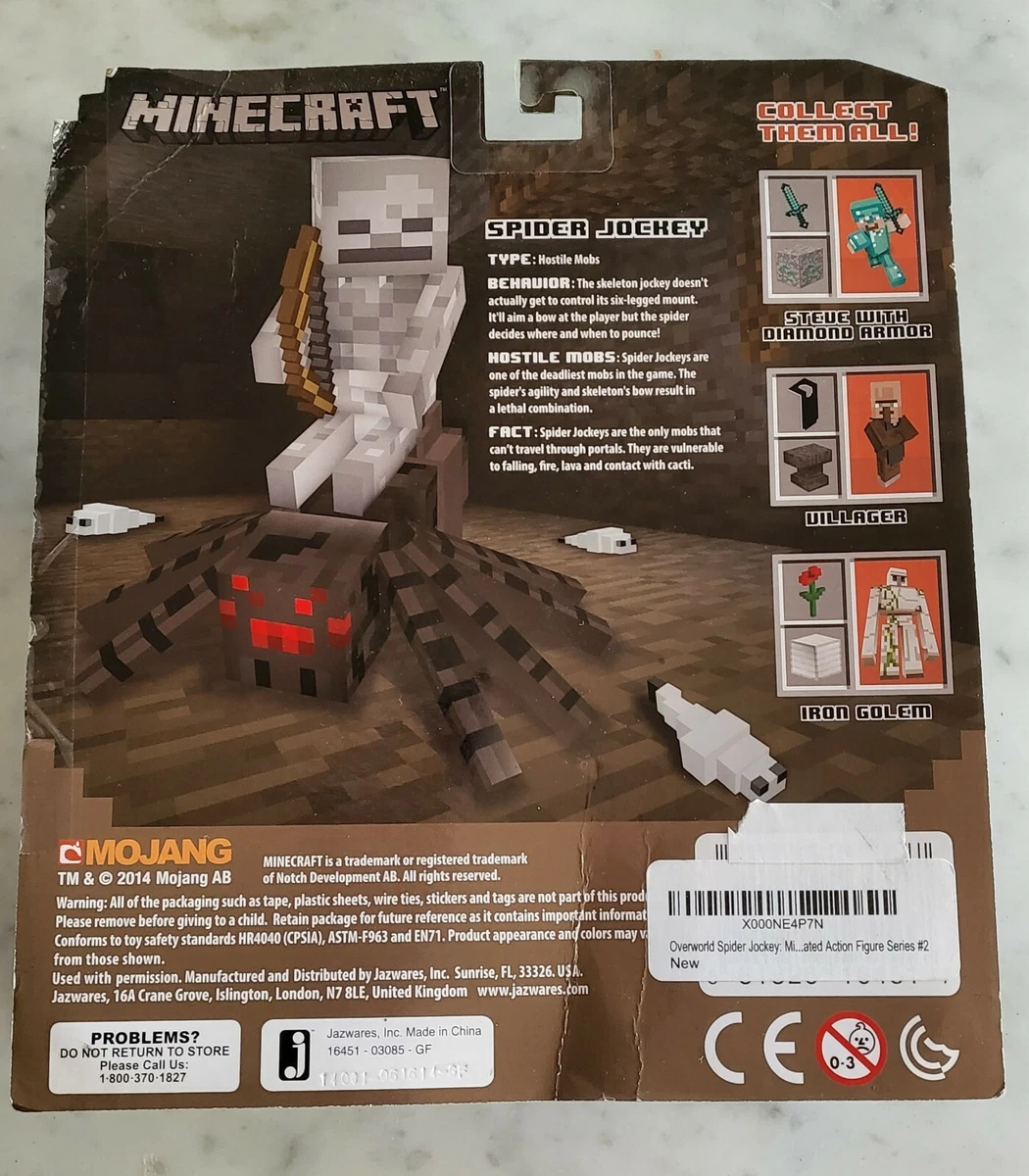 Minecraft Toys Series 2 Spider Jockey