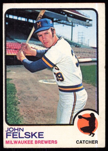 1973 Topps John Felske Rookie Milwaukee Brewers #332 | eBay