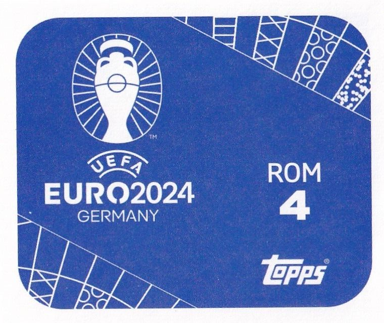 Topps UEFA Euro 2024 Sticker Romania ROM 4 Horatiu Moldovan | eBay