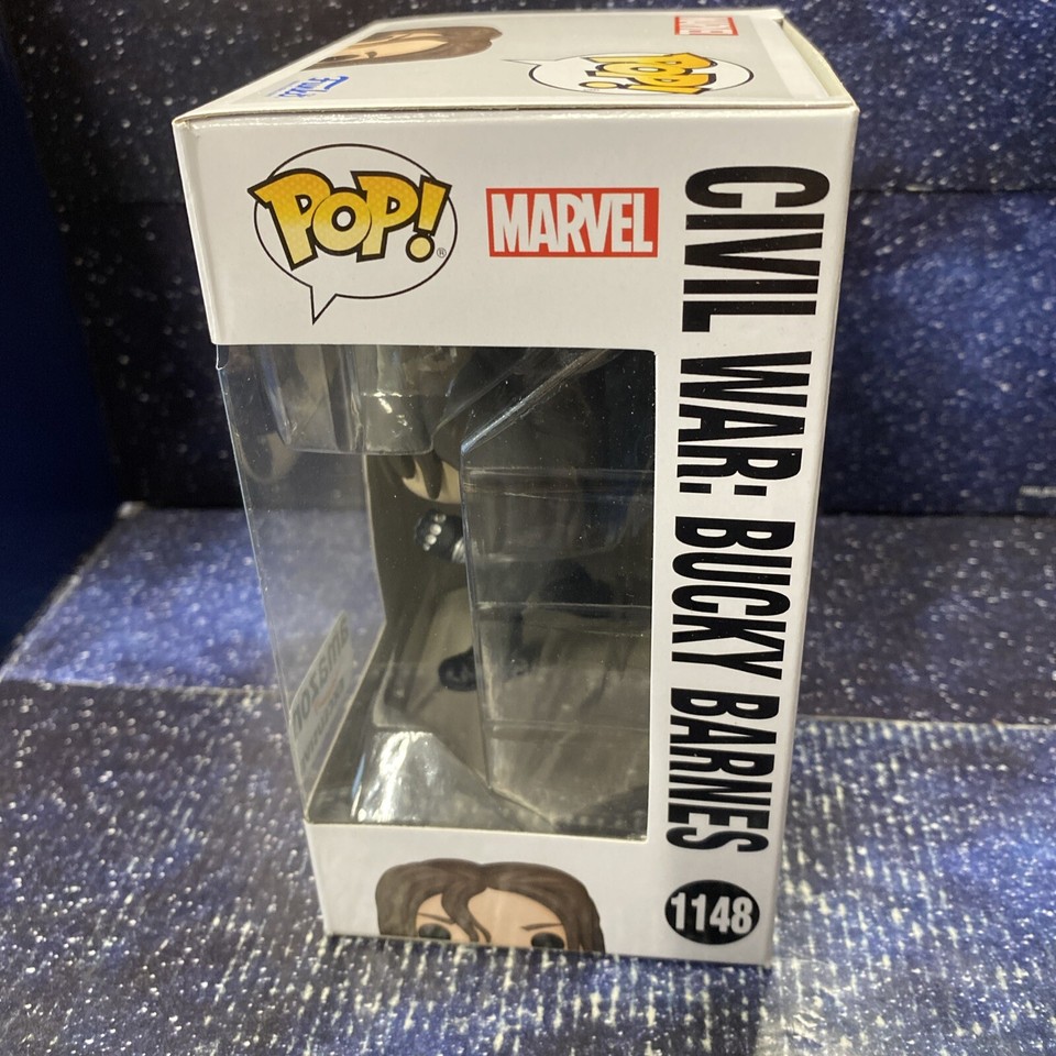 Funko Pop -Marvel Studios Civil War: Bucky Barnes #1148 - Free Shipping ...