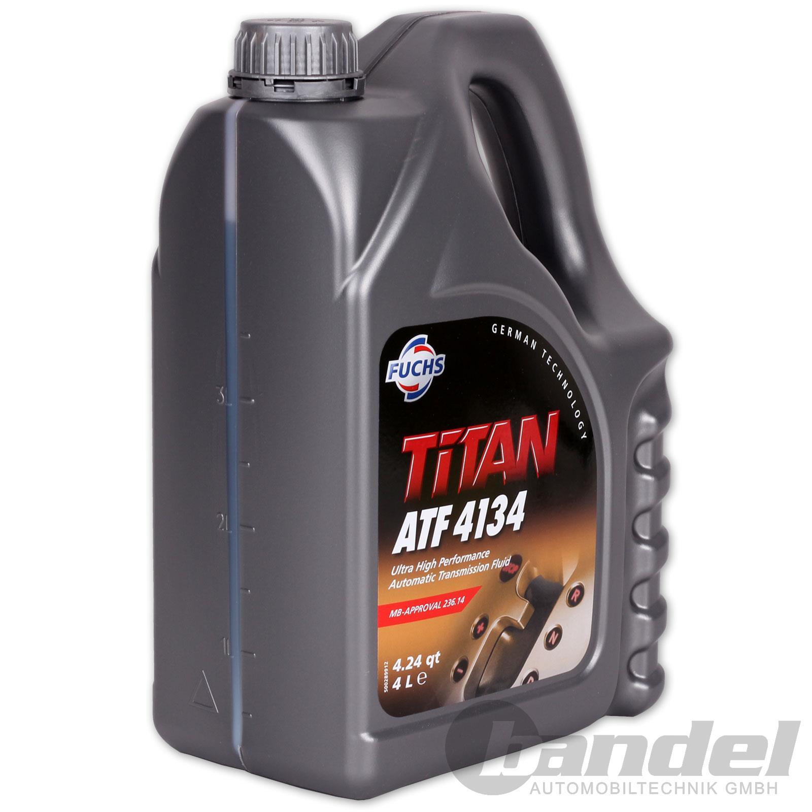 4L FUCHS TITAN ATF 4134 GETRIEBEÖL AUTOMATIK MB 236.14 für MERCEDES NAG ...