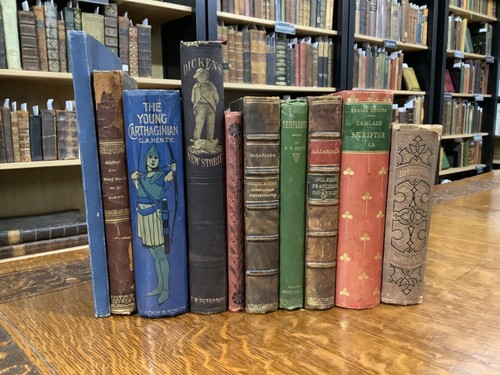 Lot 10 19th-20th Century Bookbinders’ Tickets & Bookseller Labels ...