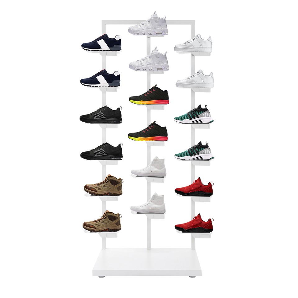 Commercial Rack Shoe Cabinet Organizer Storage Shelf Display Holder ...