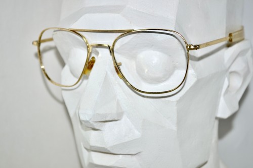 Vtg Frames/Only AO American Optical Original Pilot 55mm Gold Aviator ...
