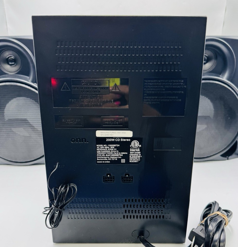 Intertek Bluetooth CD Player with Bluetooth FM Radio Home Stereo Compact System | eBay