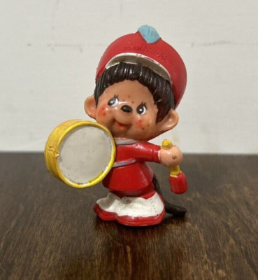 1979 Monchhichi Drummer Monkey Marching Band PVC Sekiguchi Figure ...