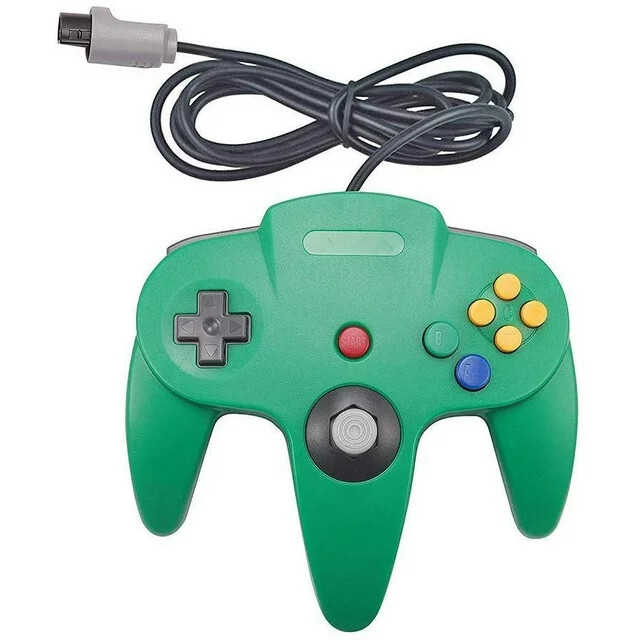 Wired Controller Gaming Control Pad for Nintendo 64 N64 & Analogue 3D ...