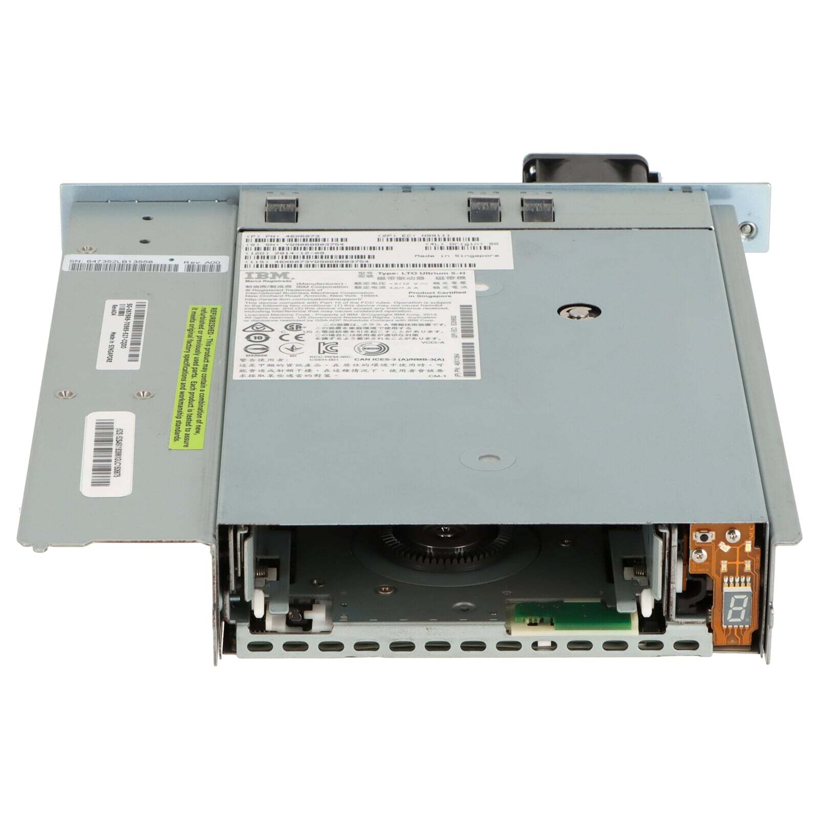 Dell SAS Bandlaufwerk ULT3580-HH5 intern LTO-5 HH PowerVault TL2000 ...