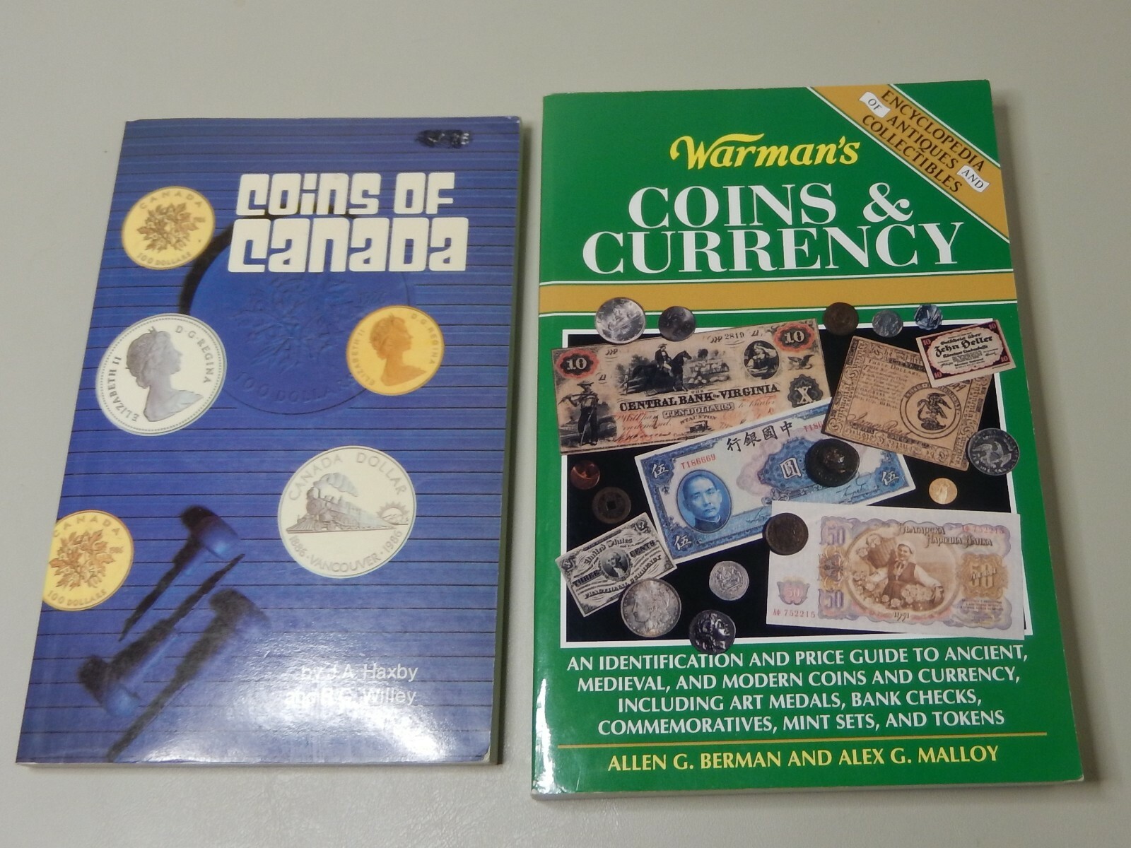 Lot of 6 vintage Numismatic books and publications on coin collecting ...