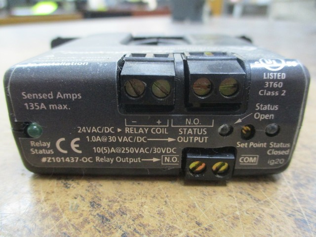 Veris Industries Hawkeye 938 Current Switch Z101437-oc 135a Sensed for ...