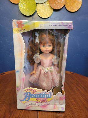 Hasbro My Beautiful Doll Valerie Flower Girl 1989 Tall NEW W/ Locket | eBay