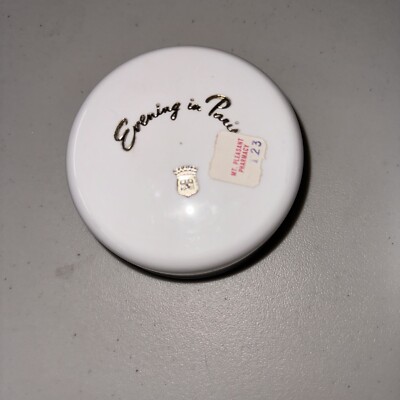 VINTAGE Bourjois EVENING IN PARIS Collectible FACE POWDER Rachel New ...