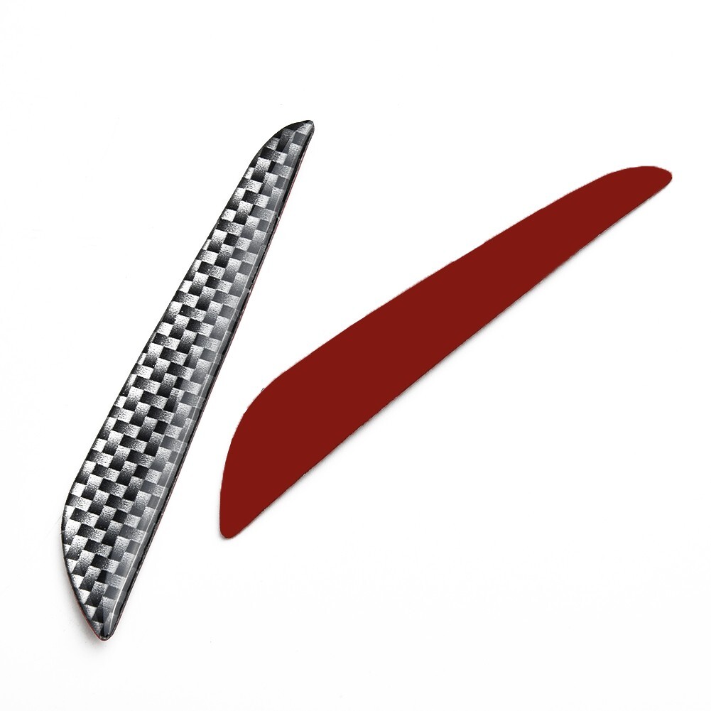 4* Carbon Fiber Car Door Side Edge Guard Anti-collision Protection Trim ...