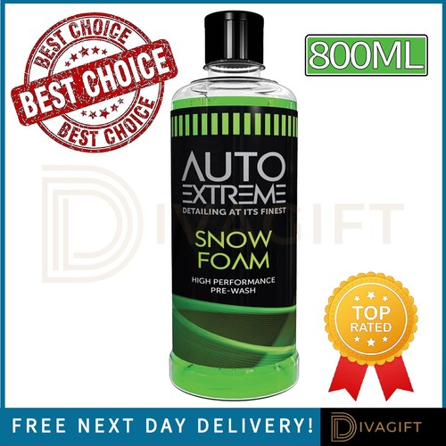 SNOW FOAM SHAMPOO 800ML AUTO EXTREME CAR VEHICLE PRE WASH FOAM CLEANER ...