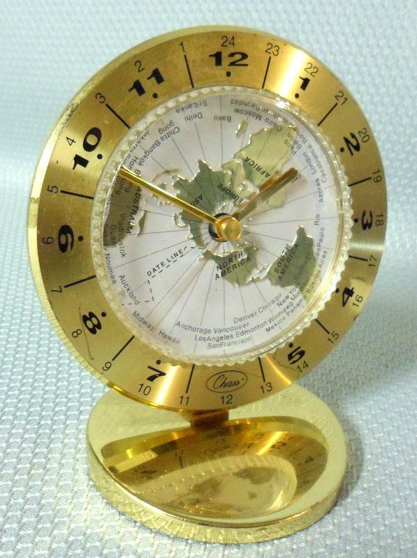 Chass World Time Desk Clock | eBay Australia