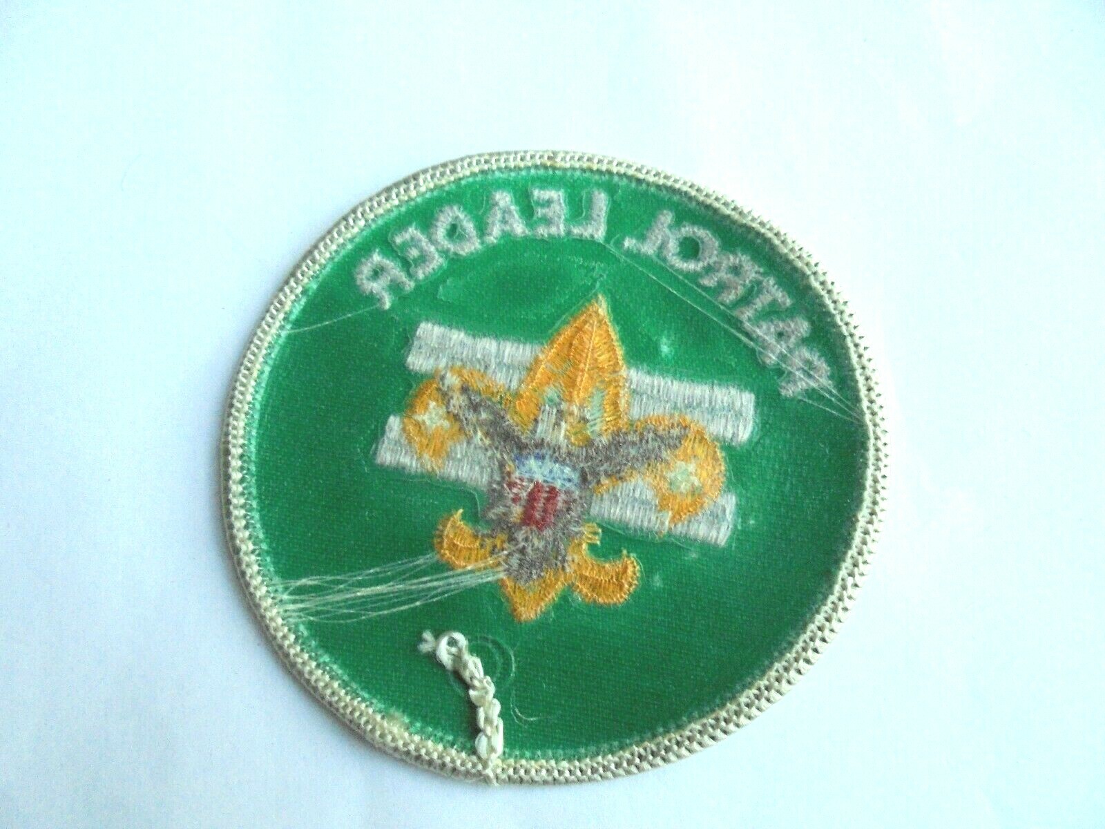 Cool Vintage BSA Boy Scouts Patrol Leader Adult Cloth Patch | eBay