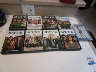 MASH: Seasons 1-8 Plus Movie (DVD, 1972) Vg dvds play like new, 4 are ...