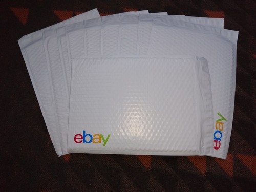 10 eBay Branded Shipping Supplies Padded Air Jacket Bubble Envelope 9.5 ...