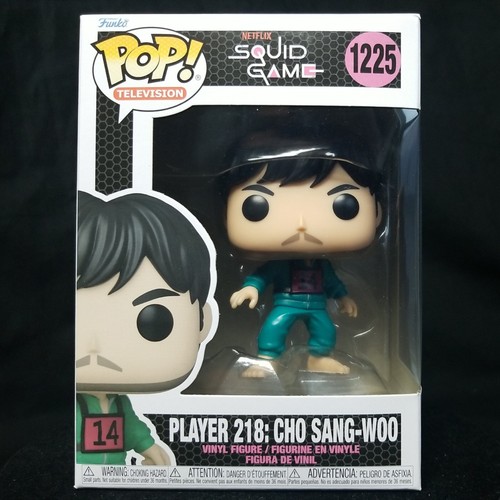 Funko Pop Television TV Neflix Squid Game #1225 Player 218: Cho Sang ...