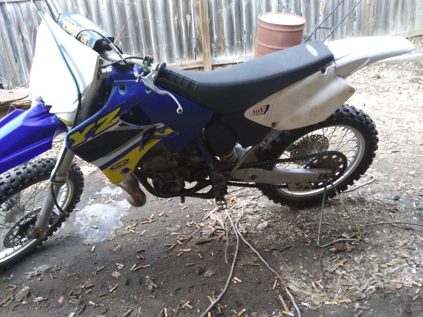 1997 YZ 250 R Yamaha Running Complete Bike Engine Motor Body Carberator ...