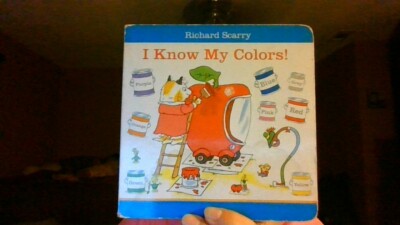 Richard Scarry “i Know My Colors” 6x6 Hardcover Book | eBay