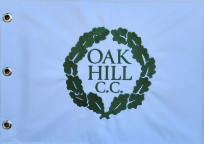 Oak Hill CC Logo "Members-Only" Embr Pin Flag: US / Sr Open, US Am, PGA ...