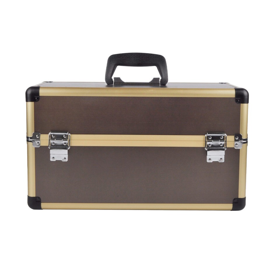 Double RC Transmitter Aluminum Carrying Case for Futaba JR Spektrum ...