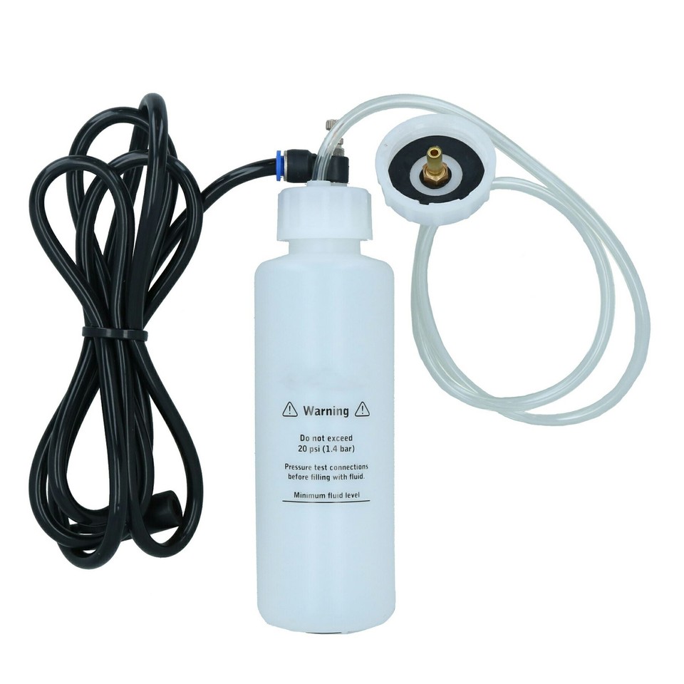 Vehicle Brake and Clutch Bleed Bleeder Easy Bleeding Kit One Handed ...