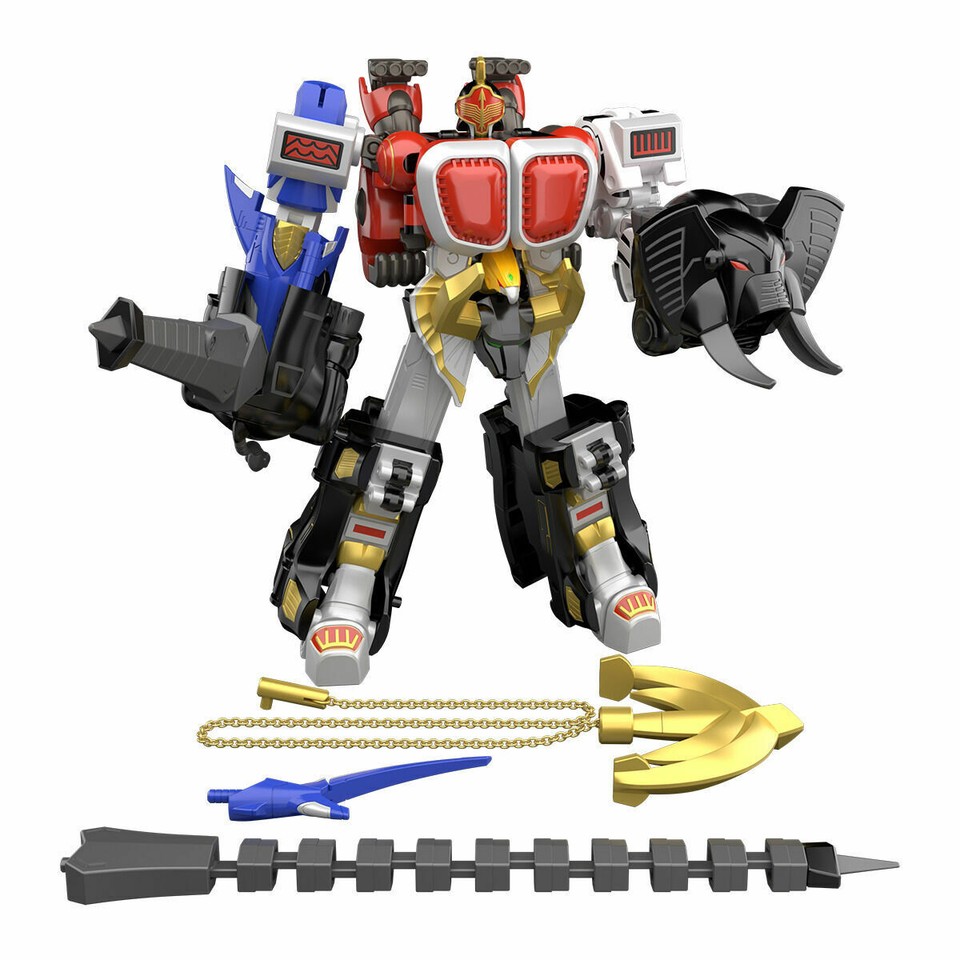 Gao Knight Megazord Plastic Model Kit SMP Power Rangers Wild Force ...